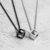 Men's Square Cube Rubik's Cube Pendant Necklace - Jewelry Reimagine